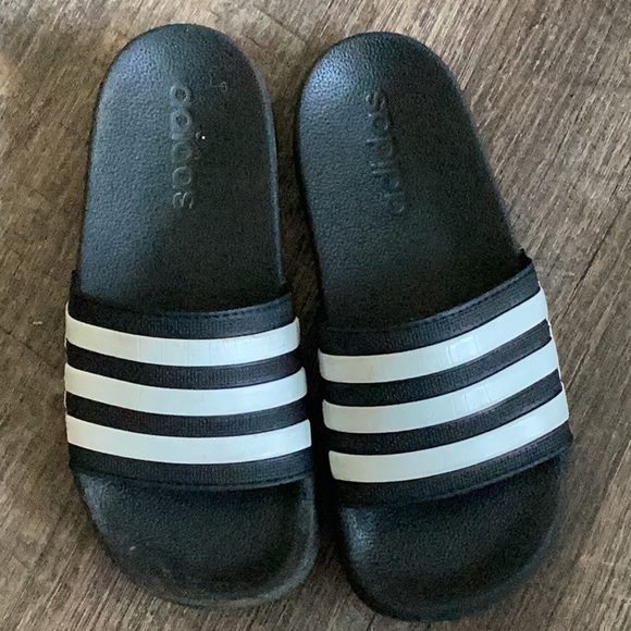 adidas | Shoes | Boys Addidas Slide Sandals | Poshmark